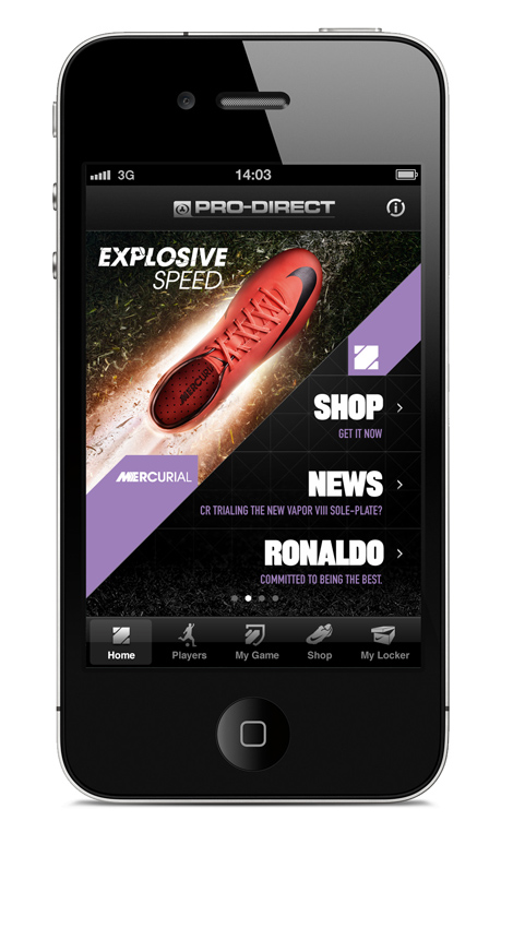 Nike football launch first ever app – SportLocker