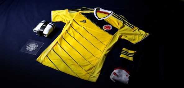 World Cup 2014 football kit release: adidas unveils new Colombia kit ...