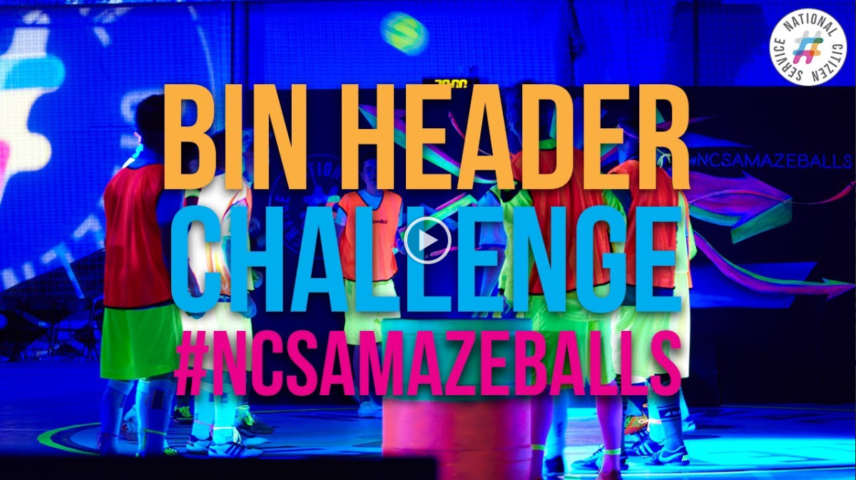 VIDEO – A unique take on Soccer AM’s famous Bin Header Challenge ...