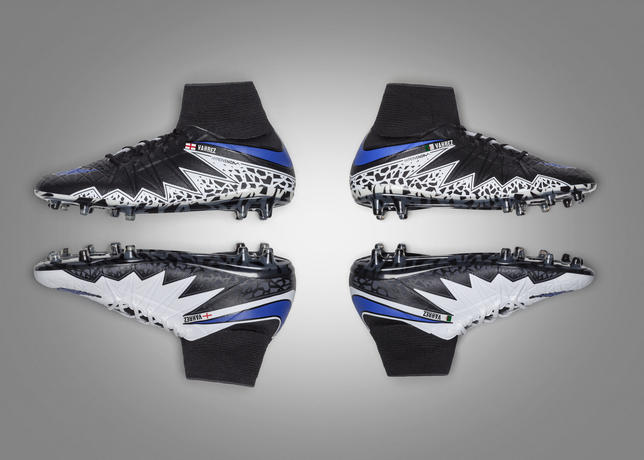 Football boot release: Nike create special NikeiD #VAHREZ boots for ...